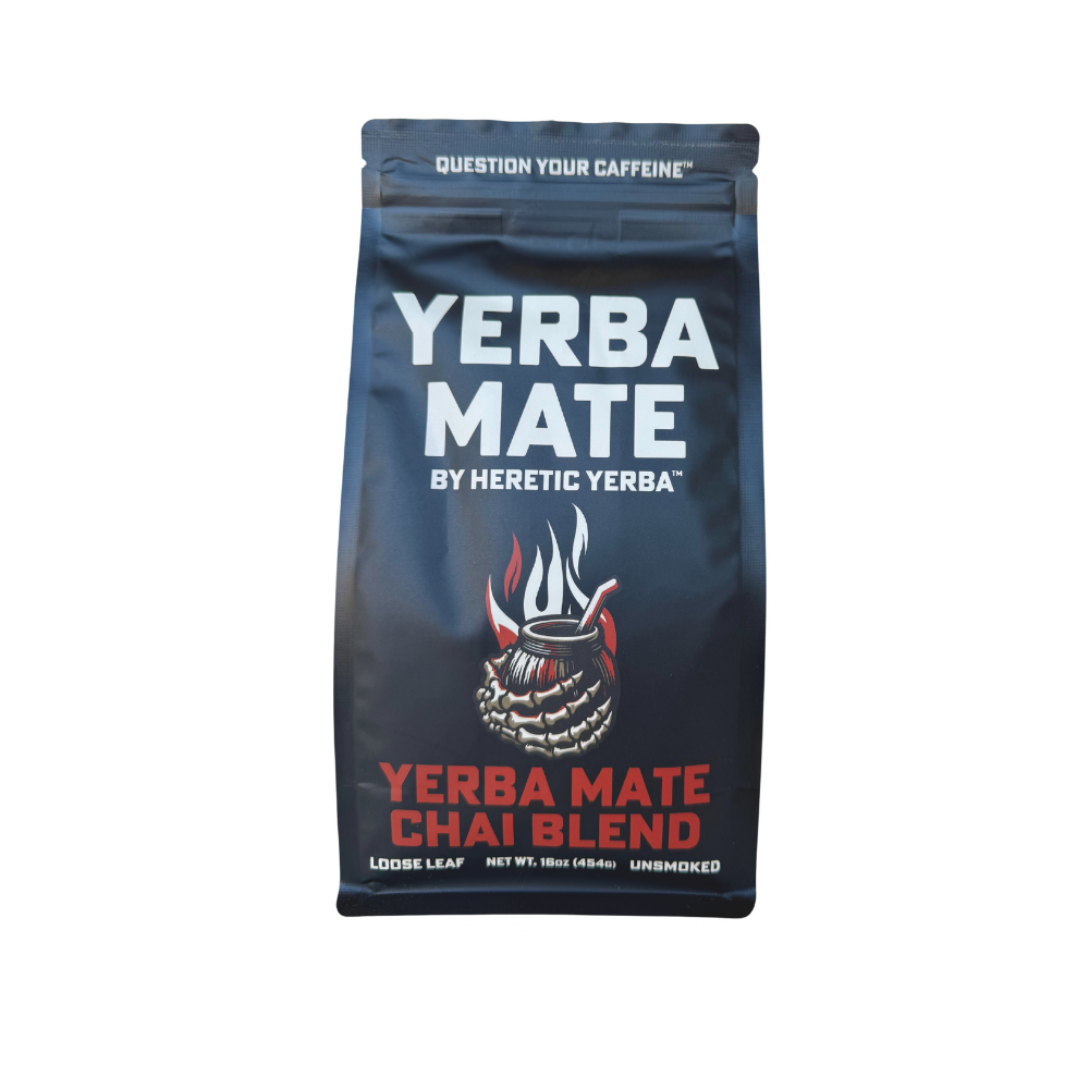 10 Pack - 16oz Yerba Mate Chai blend. – Heretic Yerba